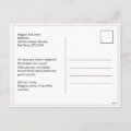 Simple Minimalist Christmas Family Photo Collage Holiday Postcard | Zazzle