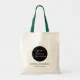 Simple Minimalist Custom Promotional Business Logo Tote Bag | Zazzle