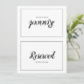 Simple Minimalist Frame Wedding Reserved Sign | Zazzle