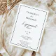 Simple Minimalist Modern Engagement Party Invitation | Zazzle