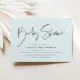 Simple Minimalist Modern Handwritten Baby Shower I Invitation | Zazzle