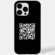 Simple Minimalist Modern Promotional QR Code Case-Mate iPhone Case | Zazzle