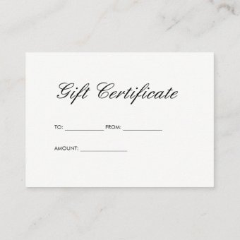 Simple Minimalist Pink Discount Card | Zazzle