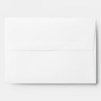 Simple Minimalist White Classic Envelope | Zazzle