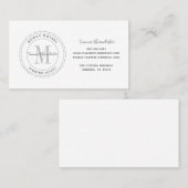 Simple Mobile Notary Stamp Notary Signing Agent Business Card | Zazzle