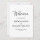 Simple Modern Calligraphy Wedding Program | Zazzle