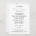 Simple Modern Calligraphy Wedding Program | Zazzle