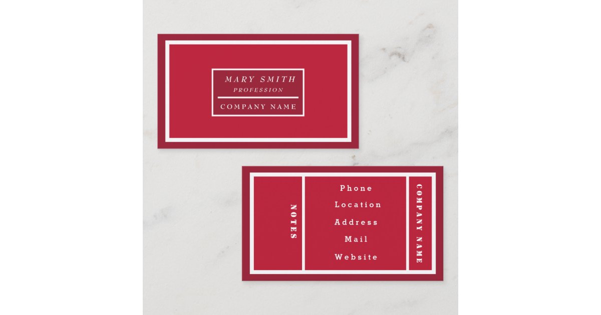 Simple Modern Chili Pepper Business Card | Zazzle