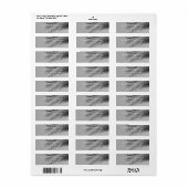 Simple Modern Custom | Palm Tree | Return Address Label | Zazzle