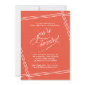 Simple Modern Elegant Birthday Party Invitation | Zazzle
