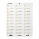 Simple Modern Elegant Gold Glitter Confetti Script Label | Zazzle