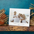 Simple Modern Family Vacation Photo Memories Plaque | Zazzle