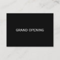 Simple & Modern Grand Opening Ceremony Card | Zazzle