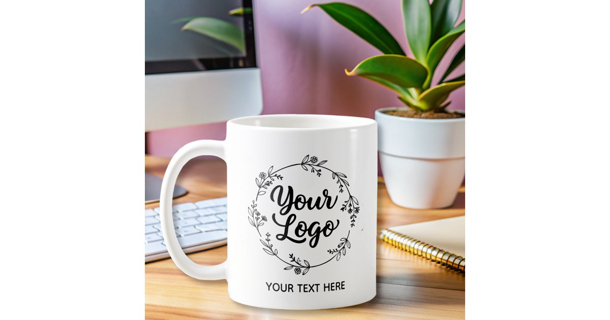 simple modern logo qr code Coffee Mug | Zazzle