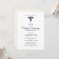 simple modern nurse pinning ceremony invitation | Zazzle