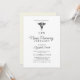 simple modern nurse pinning ceremony invitation | Zazzle
