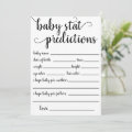 Simple Modern Prediction | Classic Keepsake Card | Zazzle