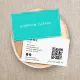 Simple Modern Professional Turquoise Blue Business Card | Zazzle