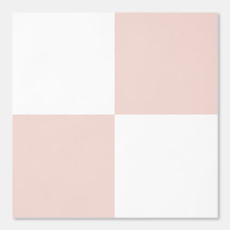 Simple Modern White and Rose Checkerboard Pattern Wallpaper | Zazzle