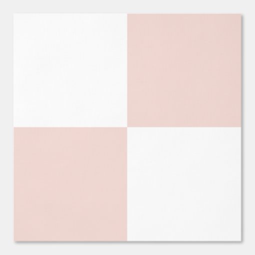Simple Modern White and Rose Checkerboard Pattern Wallpaper | Zazzle