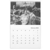 Simple Month minimalist Photo Calendar | Zazzle