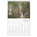 Simple Month minimalist Photo Calendar | Zazzle