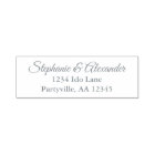 Simple Name Address Self-inking Stamp | Zazzle
