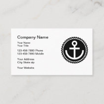 Nautical Business Cards | www.NauticalBoutique.Co