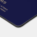 Simple Navy Blue Desk Mat | Zazzle