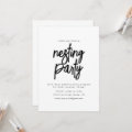 Simple Nesting Party Invitation Template | Zazzle