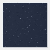 Simple night sky star pattern navy blue wallpaper | Zazzle