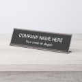 Simple Office Professional Design Template Desk Name Plate | Zazzle