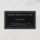 Simple Paralegal Business Card | Zazzle