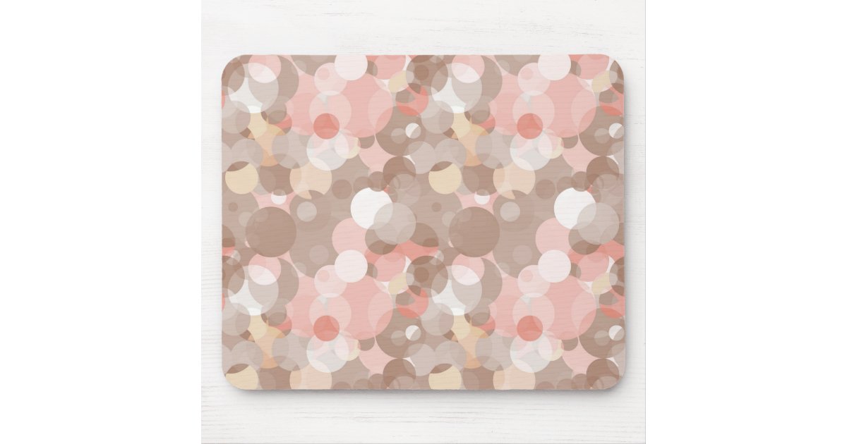 Simple Pattern - Circles Mouse Pad | Zazzle
