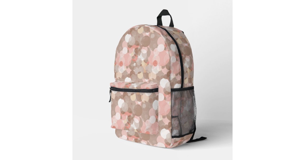 Simple Pattern - Circles Printed Backpack | Zazzle
