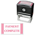 Simple "PAYMENT COMPLETE" Rubber Stamp | Zazzle