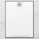 Simple Personalized Business Logo Black Border Letterhead | Zazzle