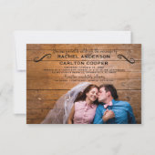 Simple Photo - 3x5 Wedding Invitation | Zazzle