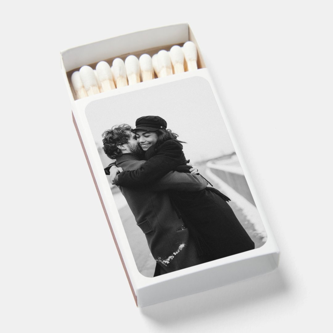 Simple Photo Matchboxes | Zazzle