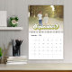 Simple Photo Months Cool Retro Typography Colorful Calendar | Zazzle
