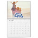 Simple Photo Months Cool Retro Typography Colorful Calendar | Zazzle