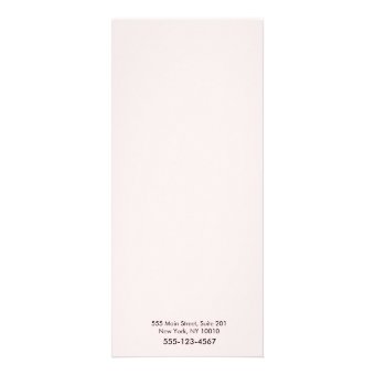 Simple Pink Script Salon Spa Service Menu | Zazzle