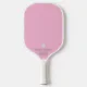 Simple Pink Your Custom Text Personalized Pickleball Paddle | Zazzle