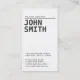 Simple Plain Political Scientist Business Card | Zazzle