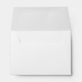 Simple Plain Return Address A6 Envelope | Zazzle
