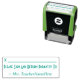 Simple "Please Sign And Return Promptly To" Self-inking Stamp | Zazzle