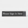 Simple "Please Sign In Here" | Zazzle
