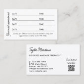 Simple Practical QR Code Multi Appointment | Zazzle