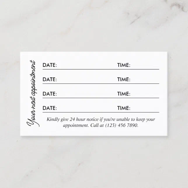 Simple Practical QR Code Multi Appointment | Zazzle