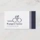 Simple professional bicycle business cards | Zazzle
